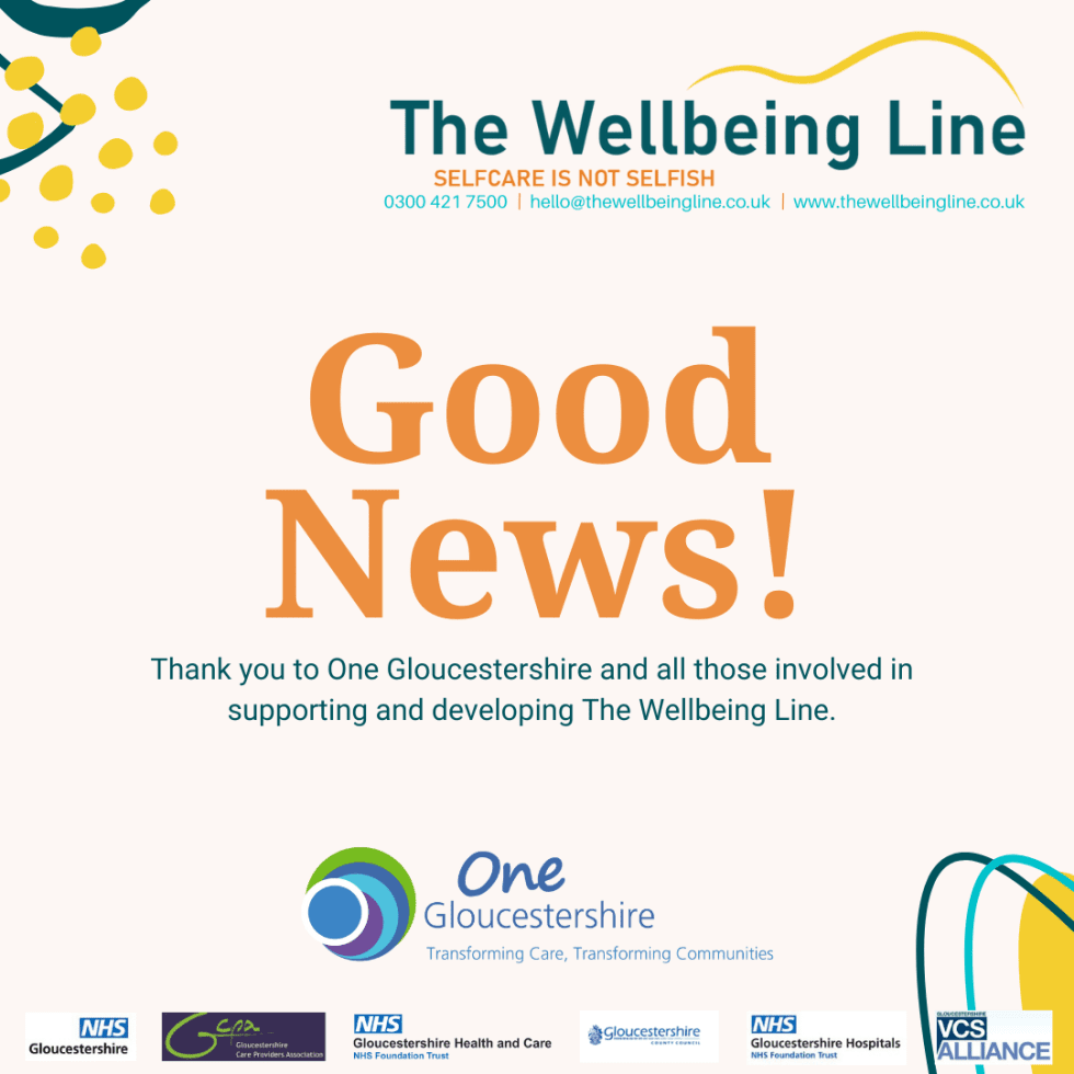 The Wellbeing Line | Selfcare is not selfish.